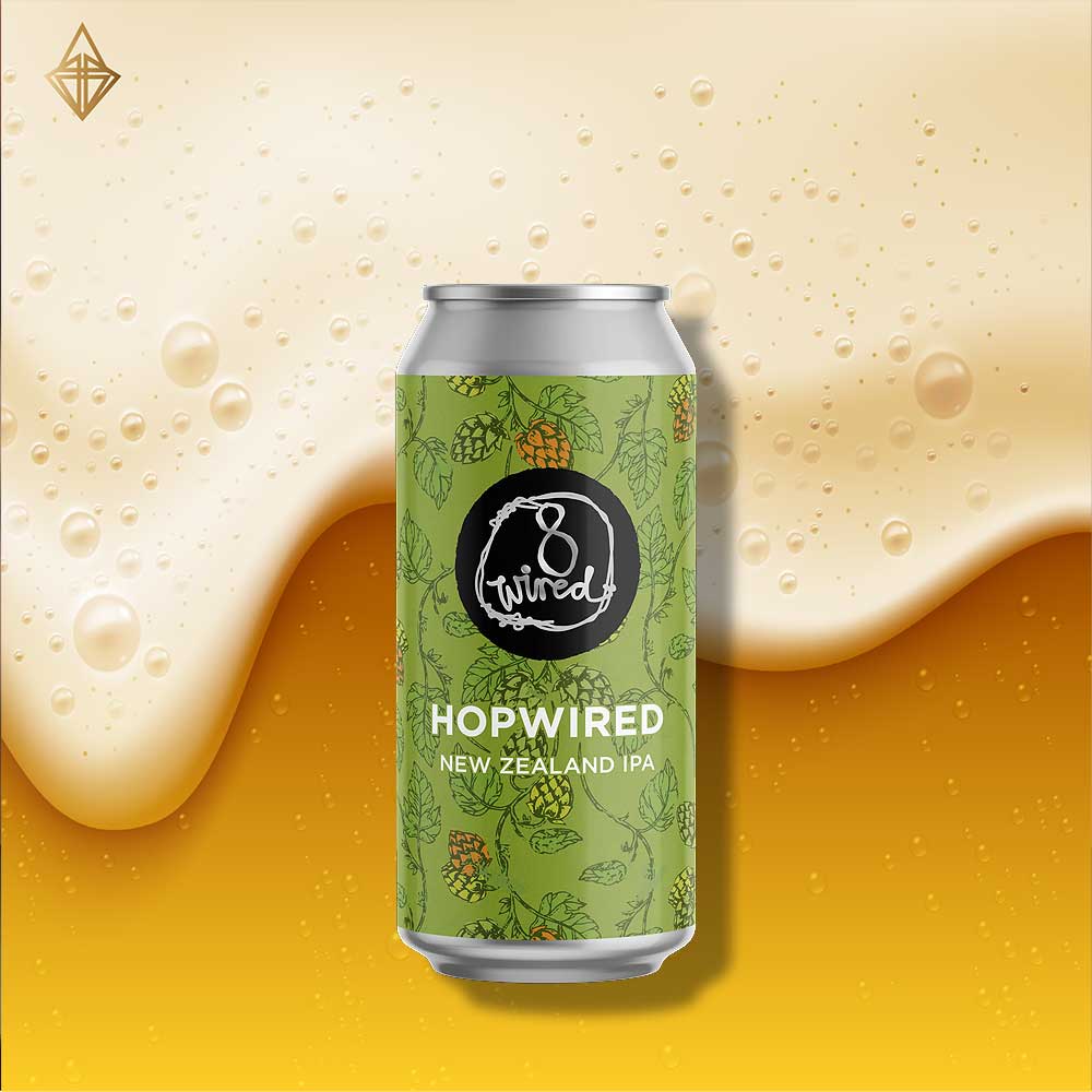 8號鐵絲 酒花繩縛 印度淡愛爾 440ml【3入】